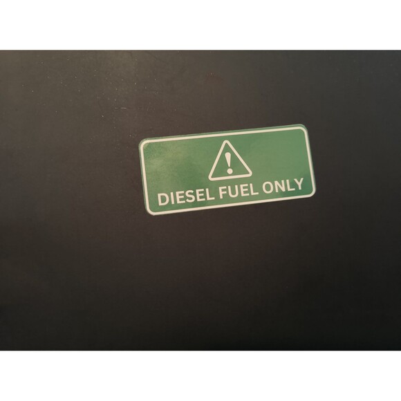 Art | Diesel Fuel Only Sticker Vinyl Decal Gasoline Truck Label 2 Pack ...